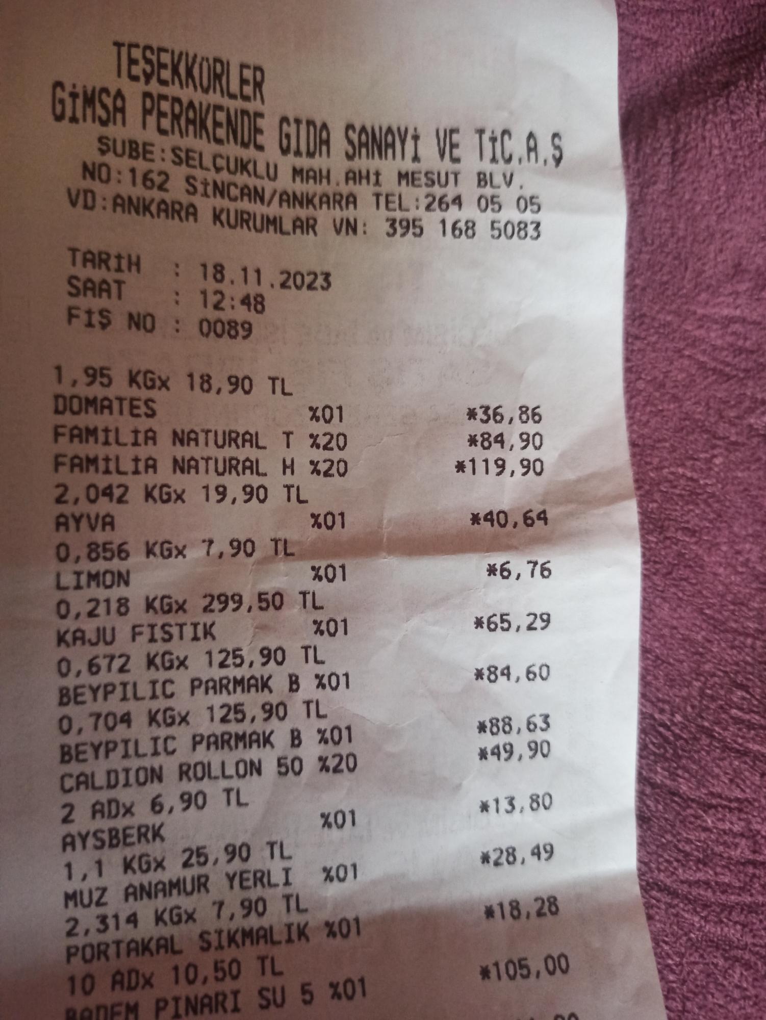 Gimsa Müşteri Memnuniyetsizliği Geldiği Son - Şikayetvar