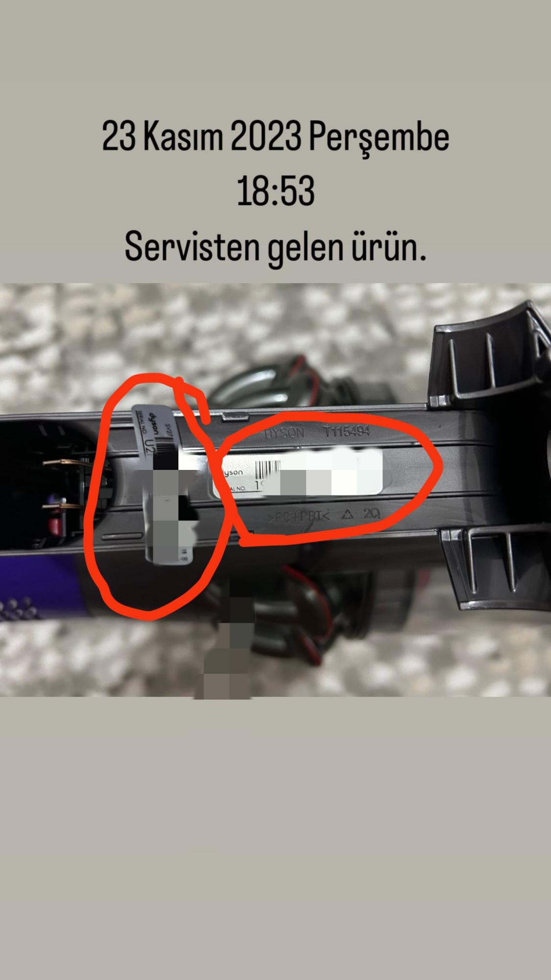 Dyson V10 Süpürgemde Servis Mağduriyeti - Şikayetvar
