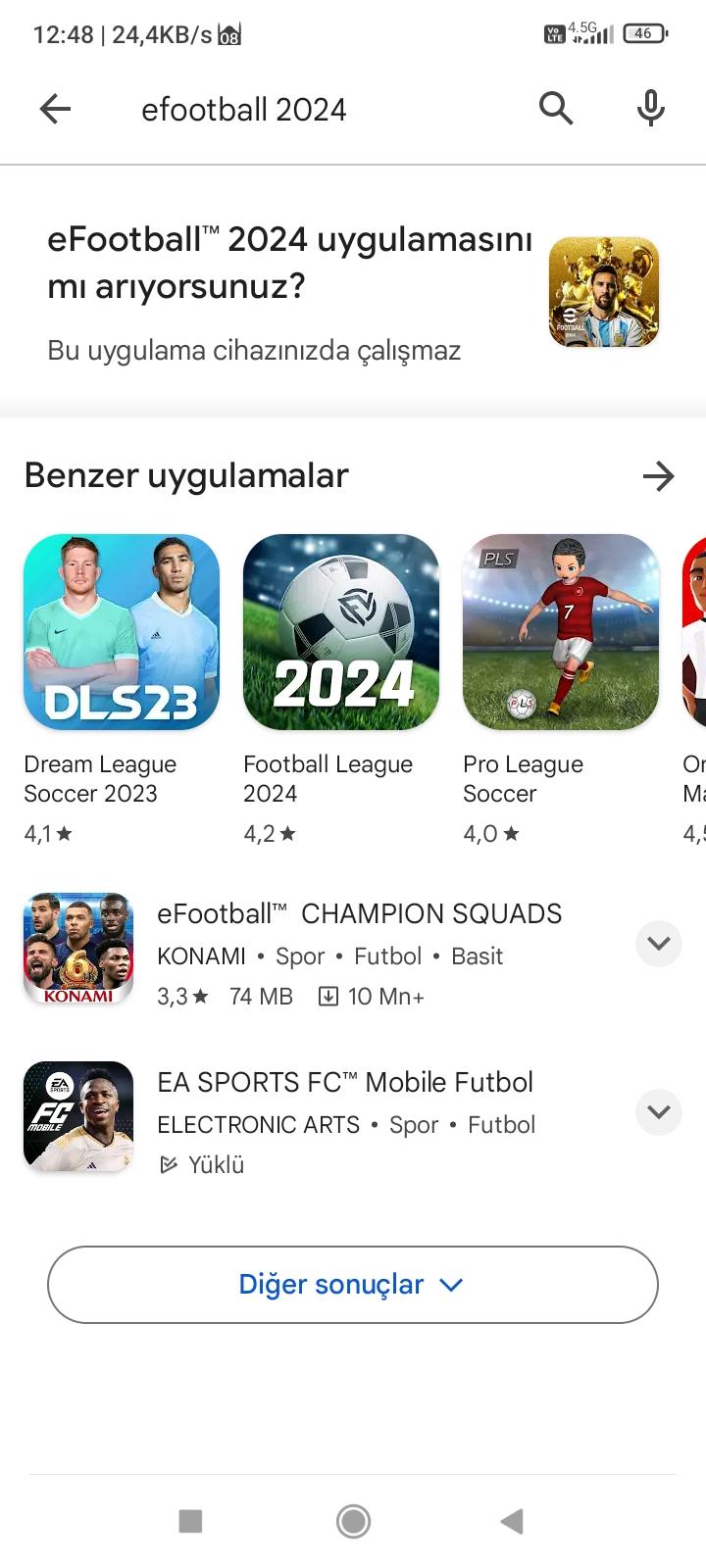 eFootball E Football 2024 - Şikayetvar