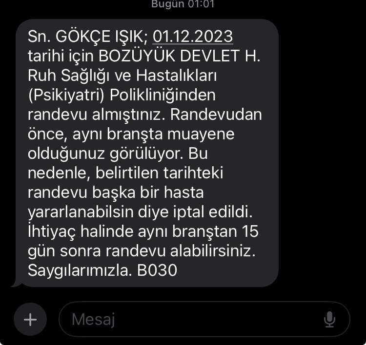 MHRS - 182 MHRS (Merkezi Hekim Randevu Sistemi) Randevu İptali Ve Yeniden Alma Zorluğu - Şikayetvar
