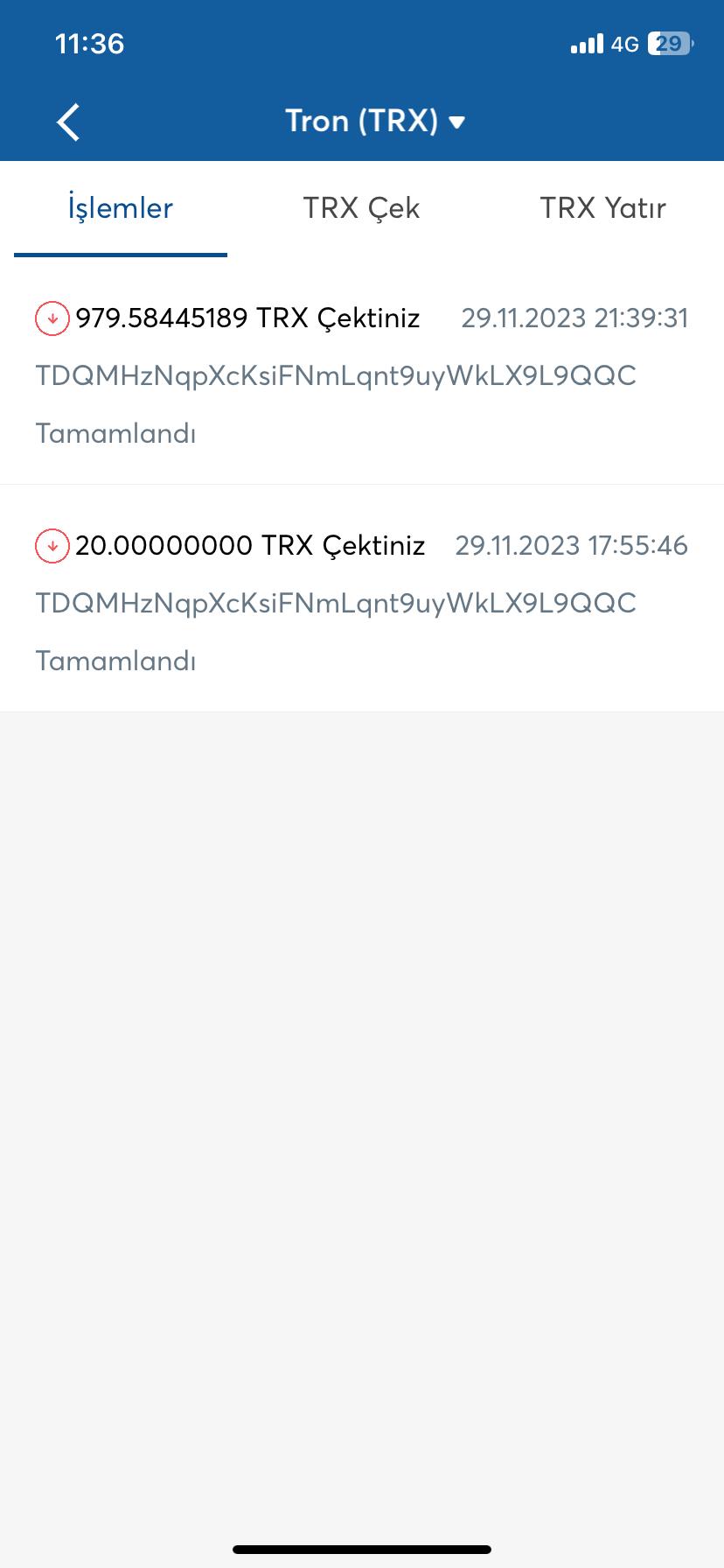 Bit Turk Tron Coin Transfer - Şikayetvar