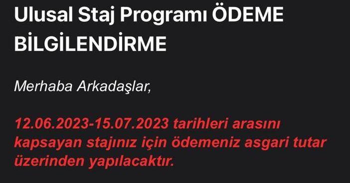 Kariyer Kapısı Staj Ücreti - Şikayetvar