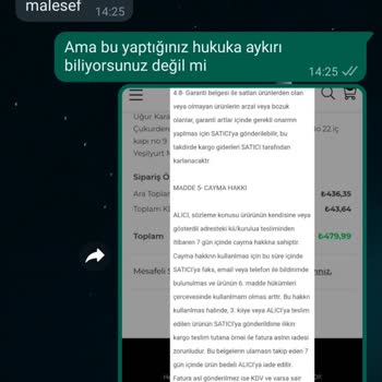 Jack’s Man - Can Atay Can Atay İade Kabul Etmeme - Şikayetvar