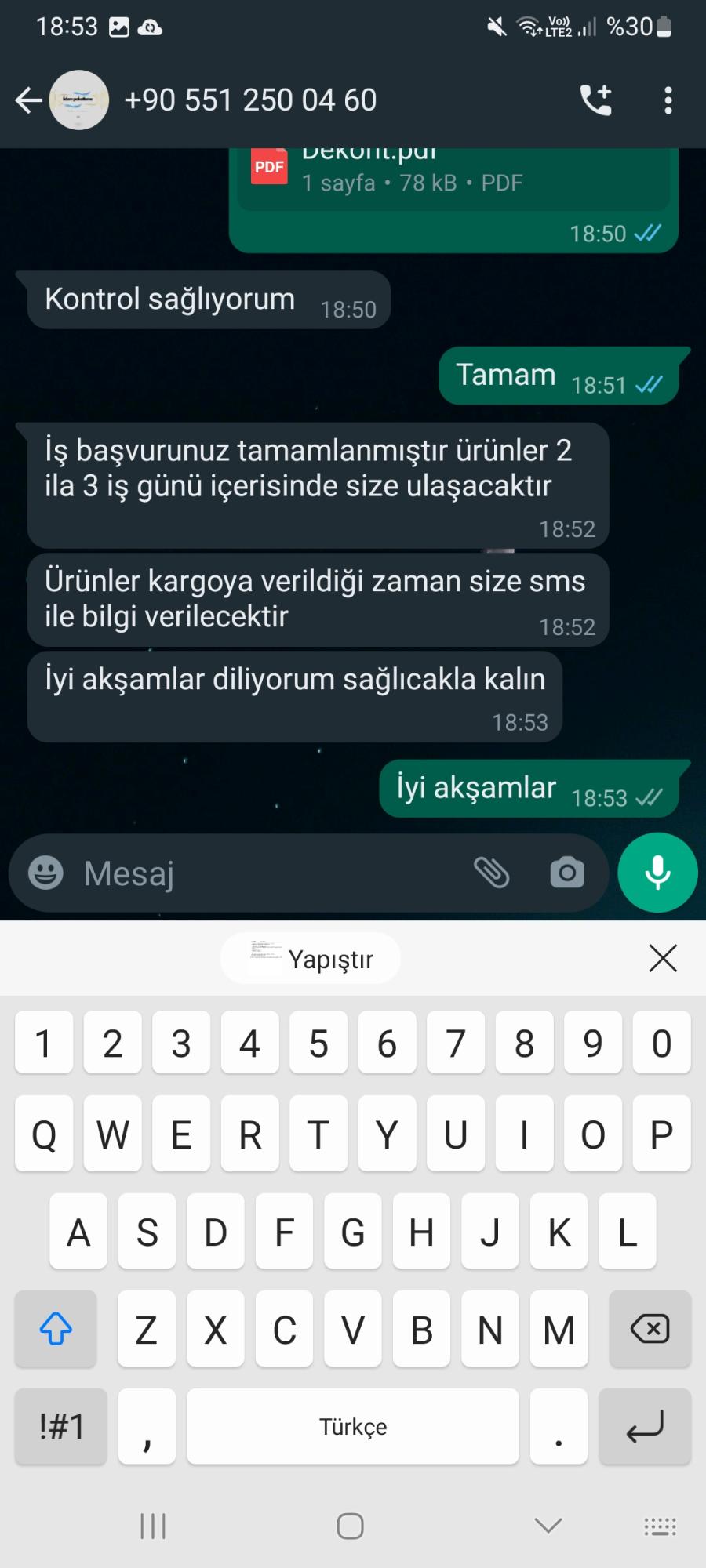 Evde Ekişi Paketleme Mağduriyeti - Şikayetvar