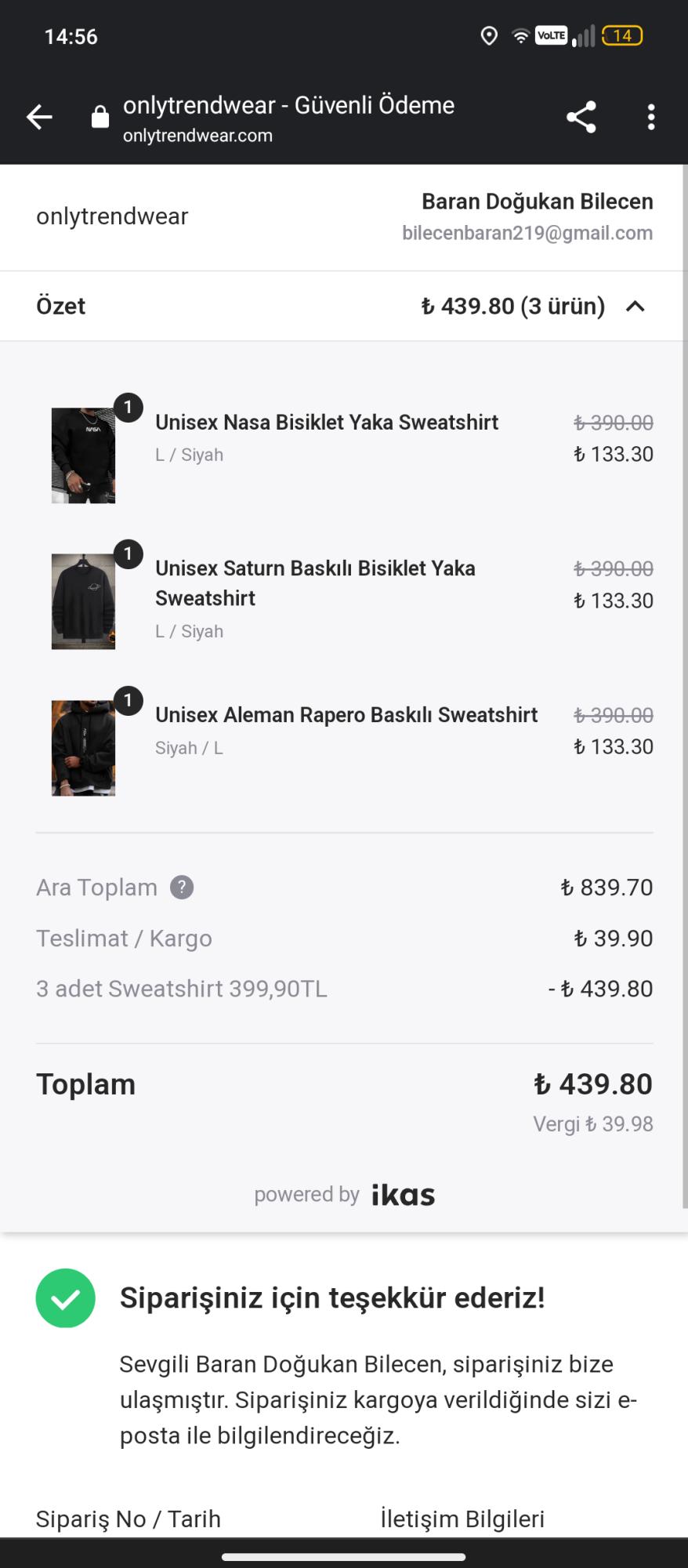 Only Trend Wear Yanlış Ürün Hayal Kırıklığı! - Şikayetvar