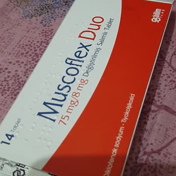 Bilim İlaç Muscoflex Duo 75mg8mg İshal Karın Ve Mide Ağrısı Yapıyor ...