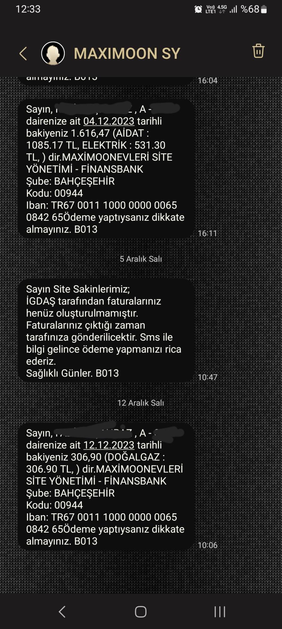 Maximoon Evleri Aidat Ve Faturalar Çok Yüksek Geliyor. Apartman Pis ...