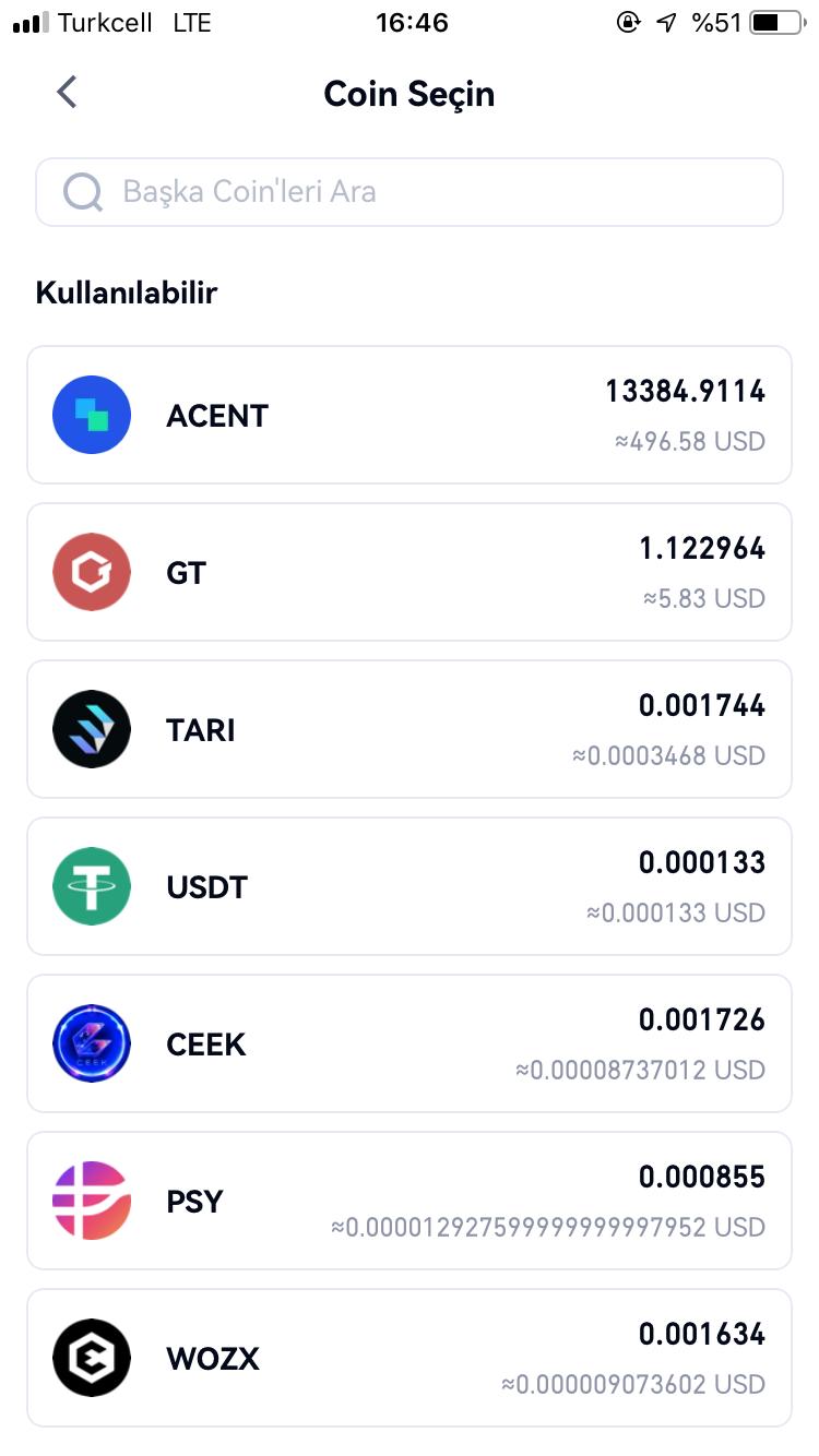 Gate.io Ace Token Cüzdandan Silindi - Şikayetvar