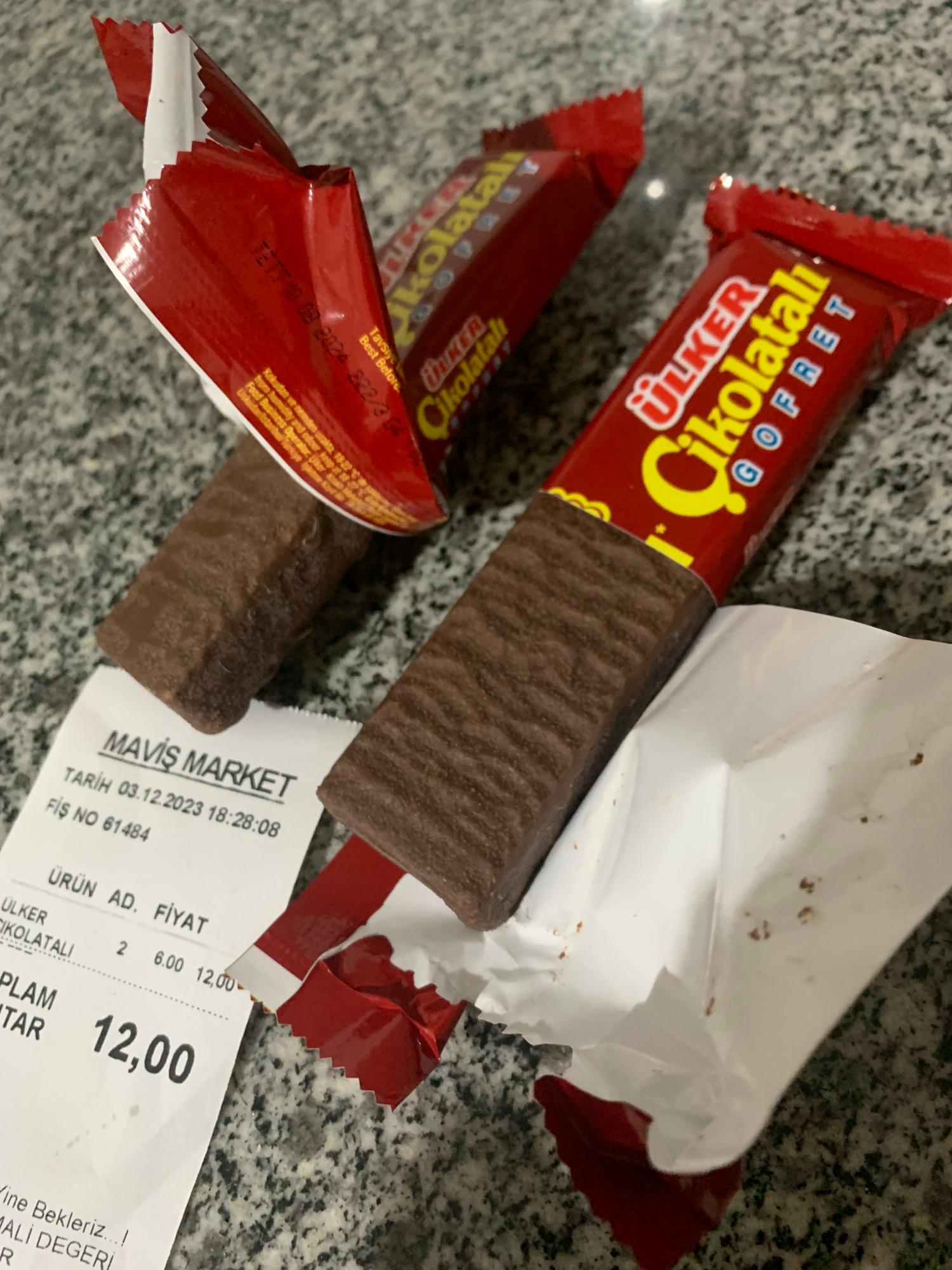 Ülker Ürünü Ülker Çikolatalı Gofret - Şikayetvar
