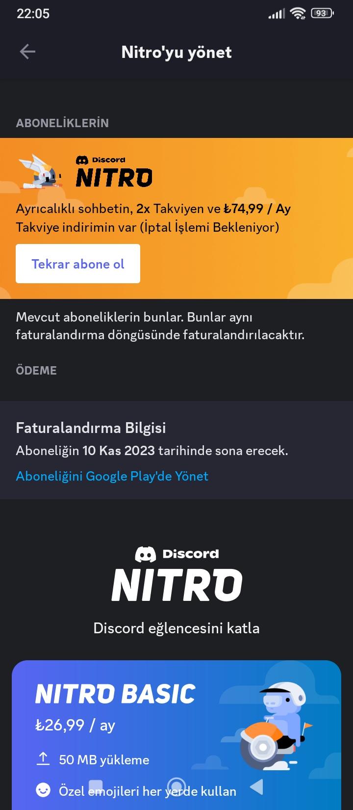 Discord Discord.com Nitro Bugu Takviye Bugu - Şikayetvar