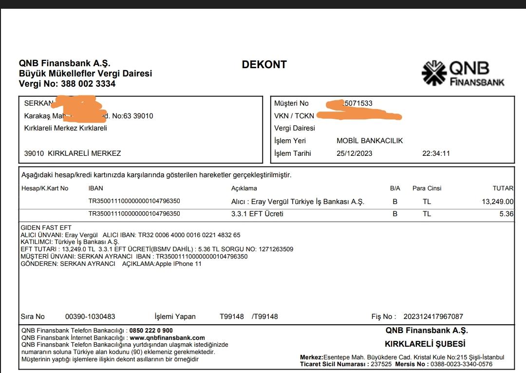 Sahibinden Telefon Alma Hayali Kabus Oldu. Evimde Otururken Borçlandım ...