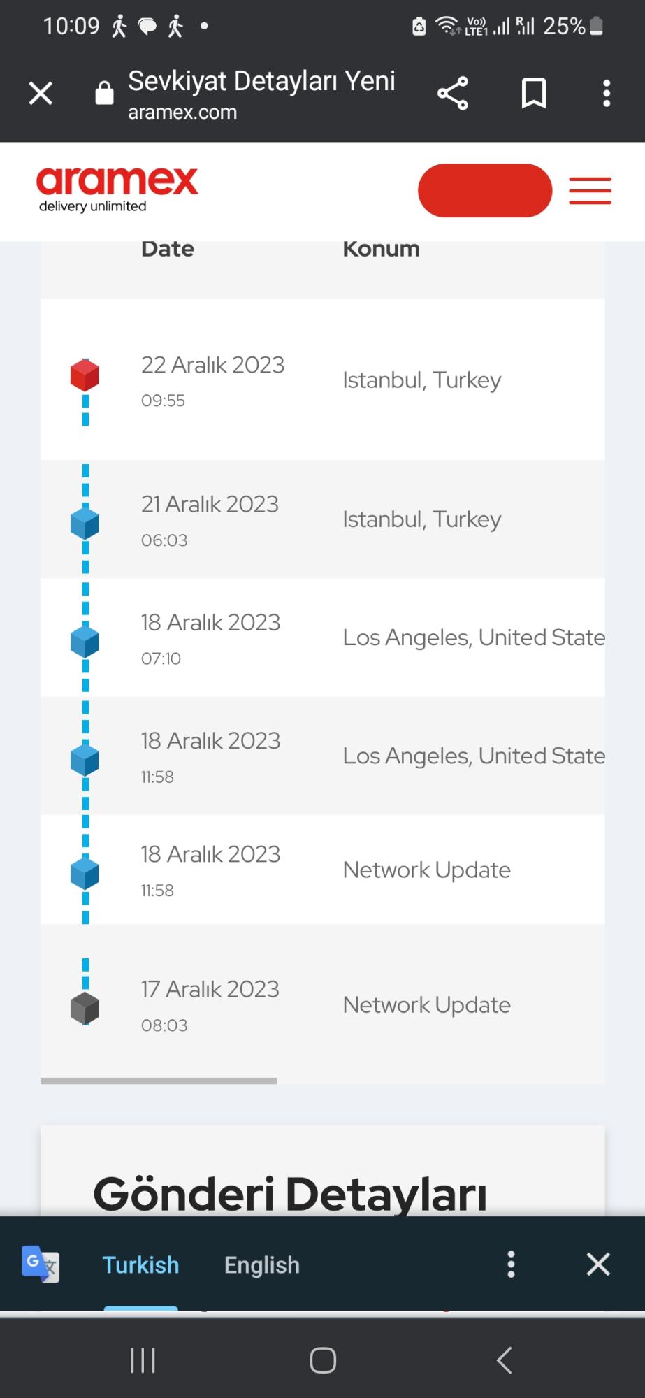 Aramex Kargo İlacımı Vermiyor - Şikayetvar