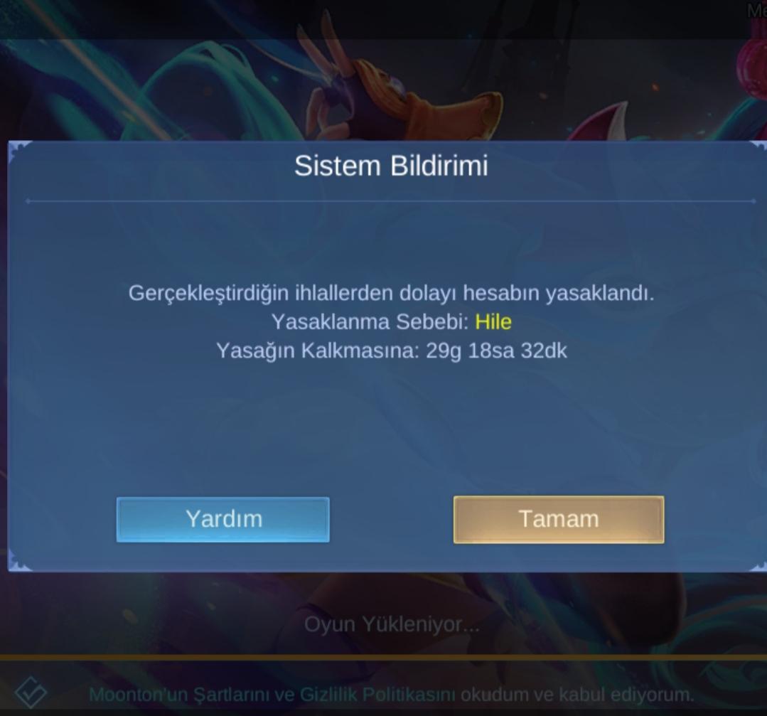 Mobile Legends Mlbb Ban İtiraz - Şikayetvar