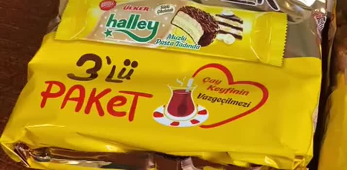 Ülker Halley 3 Lü Paketten 2 Adet Çıkması - Şikayetvar