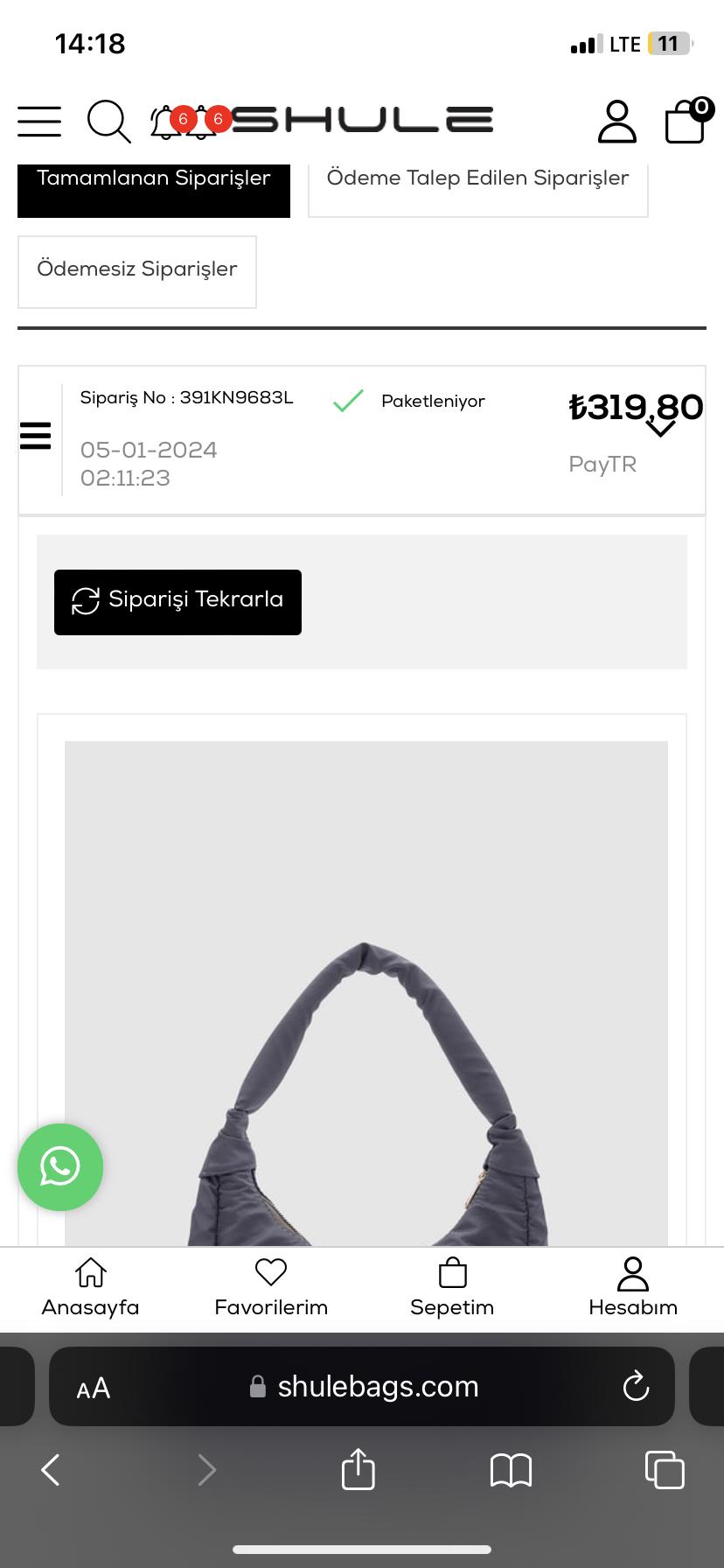 Shule Bags Çanta Hala Paketleniyor Olarak Gözüküyor? - Şikayetvar