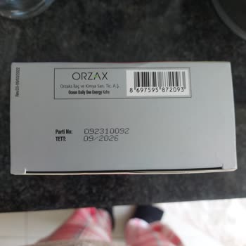 Orzax İlaç Ocean Daily One Energy Şikayetleri - Şikayetvar