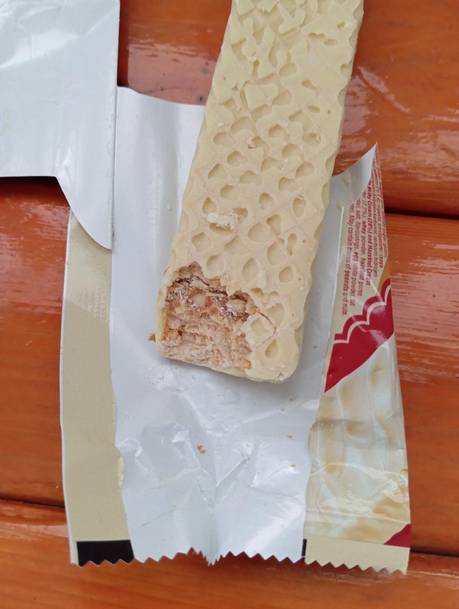 Ülker Beyaz Çikolatalı Gofret Isırılmış Çıktı - Şikayetvar