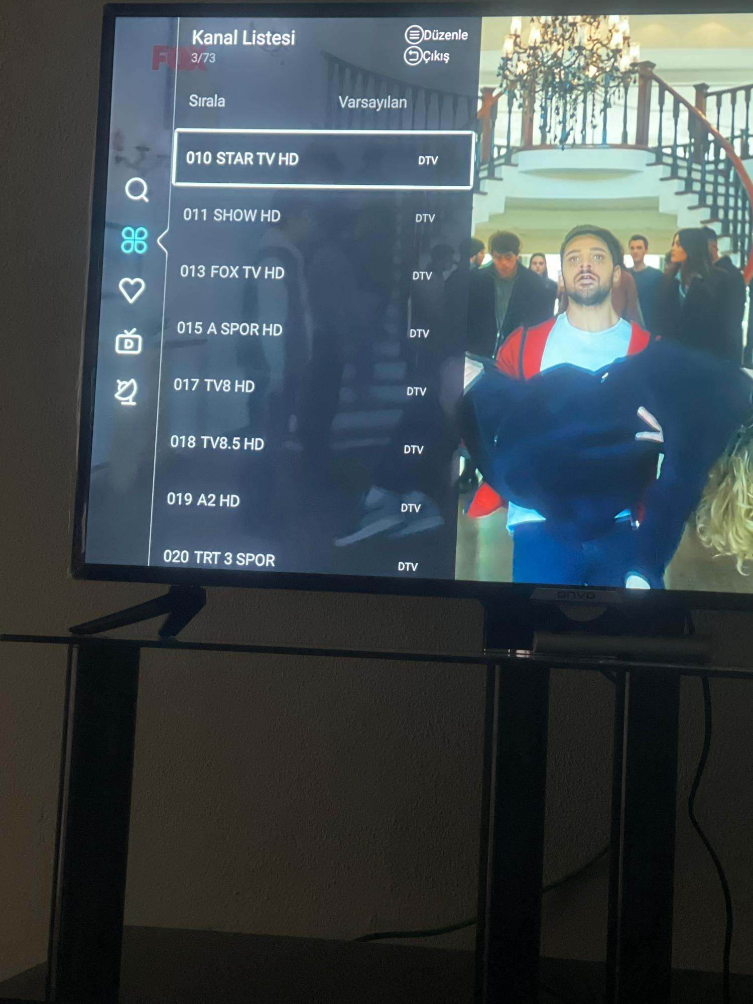 Onvo TV Kanal Liste Sorunu - Şikayetvar