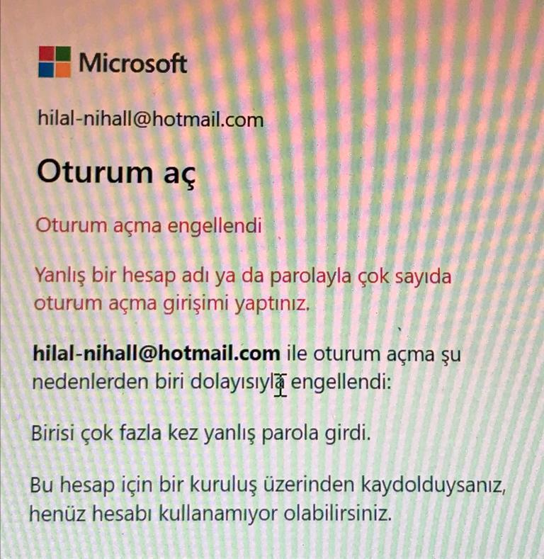 Microsoft Outlook | Hotmail Hotmail Hesabım Engellendi - Şikayetvar