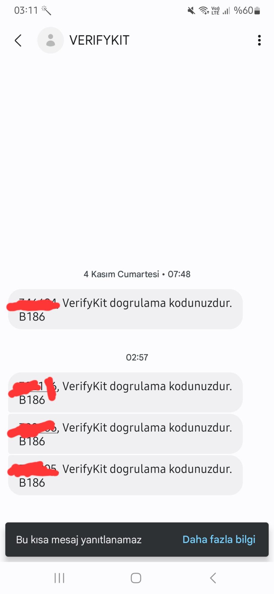 Verifykit Doğrulama Kodu Geldi - Şikayetvar