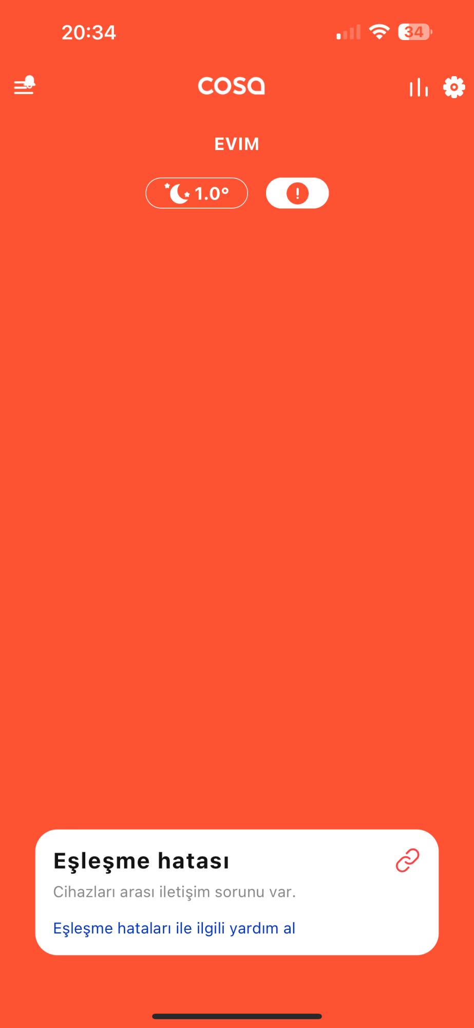 Cosa Kombi & Klima Cosa Oda Termostat Arızası - Şikayetvar