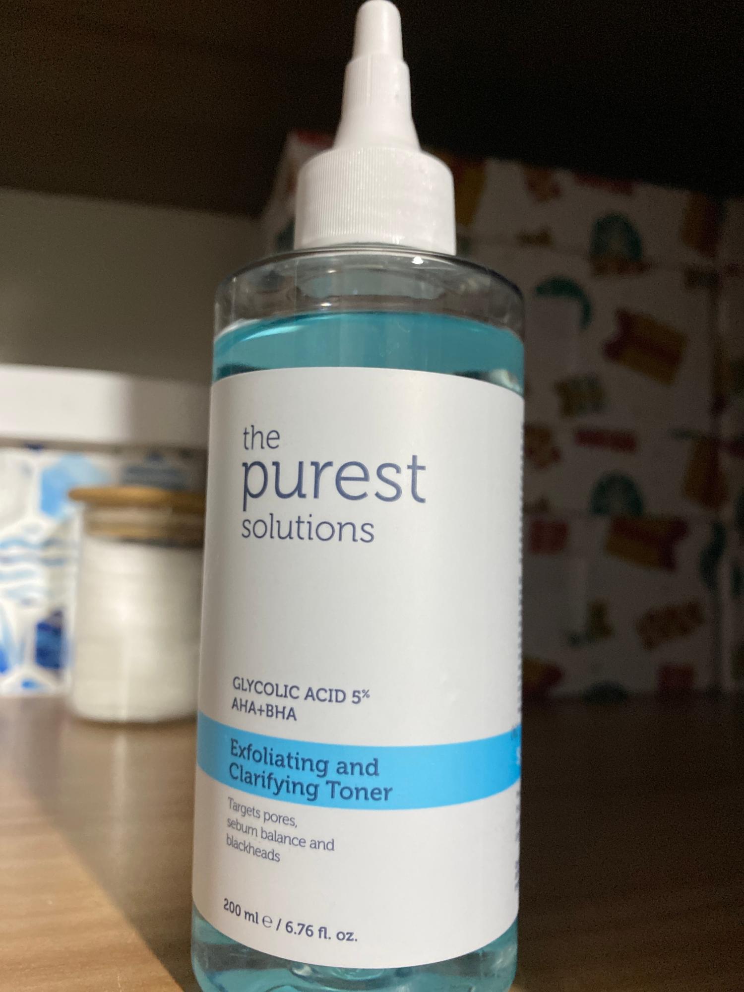 The Purest Solutions Toniğin Yüzümde Sivilce Çıkartması - Şikayetvar