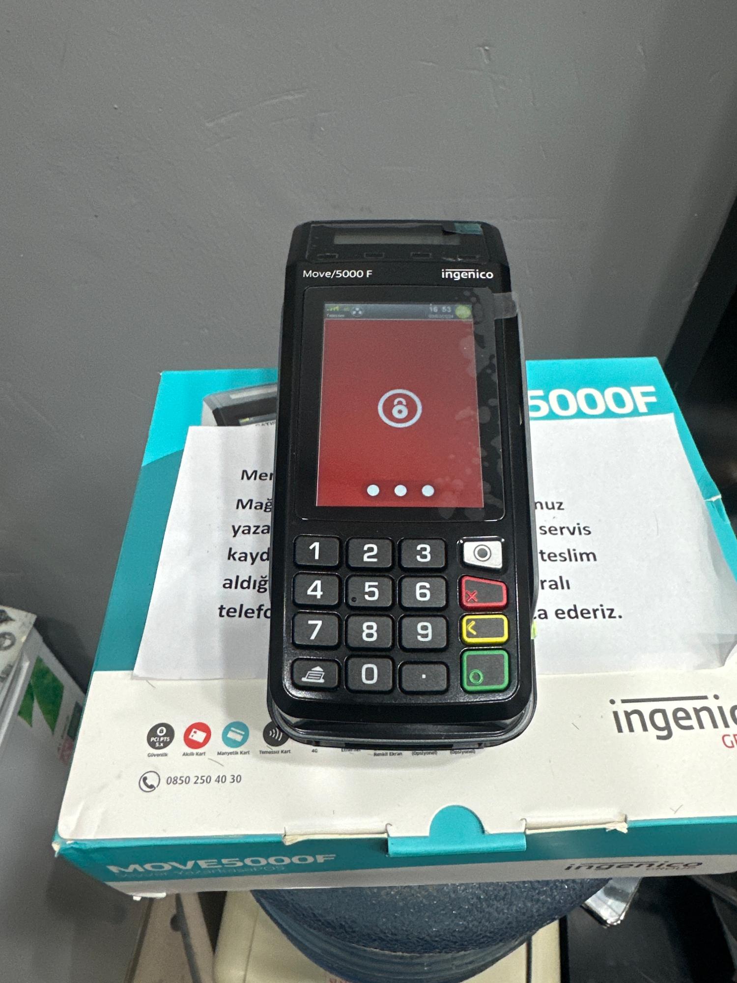 Worldline İngenico MOVE5000F Şarj Problemi - Şikayetvar