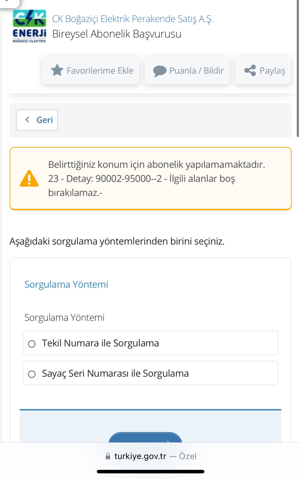 CK Boğaziçi Elektrik Yeni Abonelikte Sayaç Numarası Hatası Ve Çözüm ...