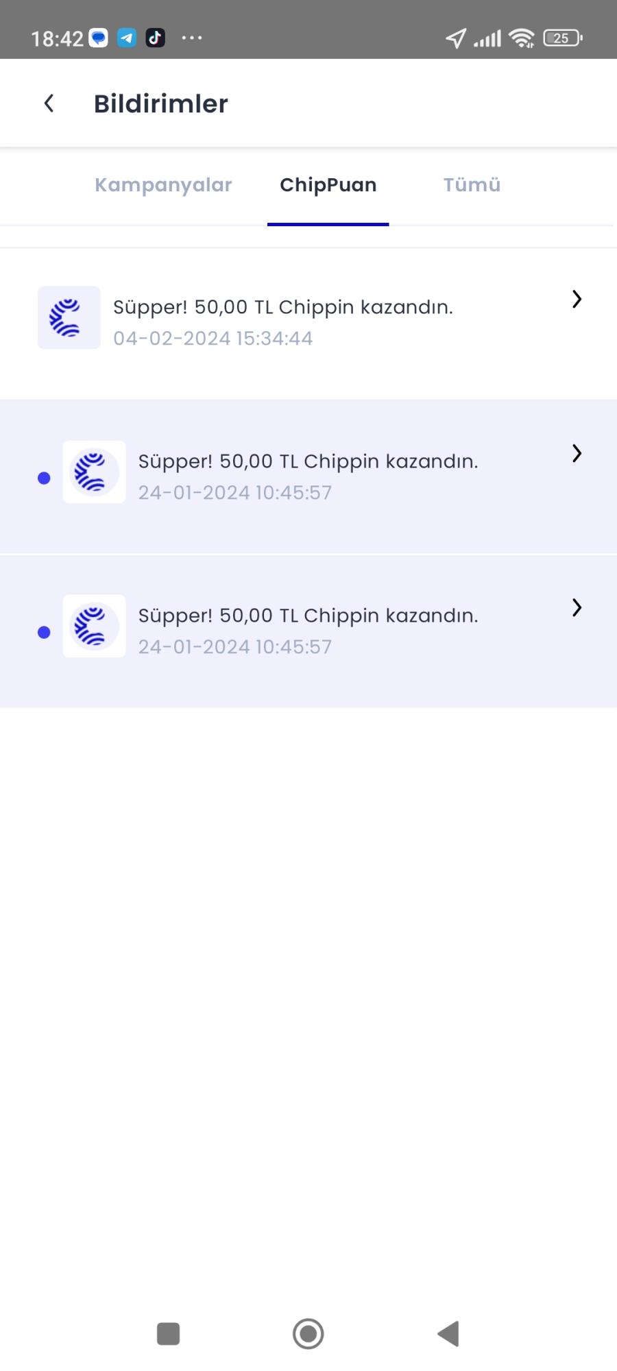 Chippin Aldatmacası Bize Denk Geldi - Şikayetvar