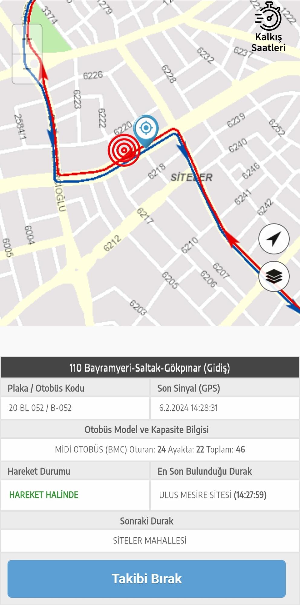 Denizli Büyükşehir Belediyesi Hatalı Otobüs Sürücüsü - Şikayetvar