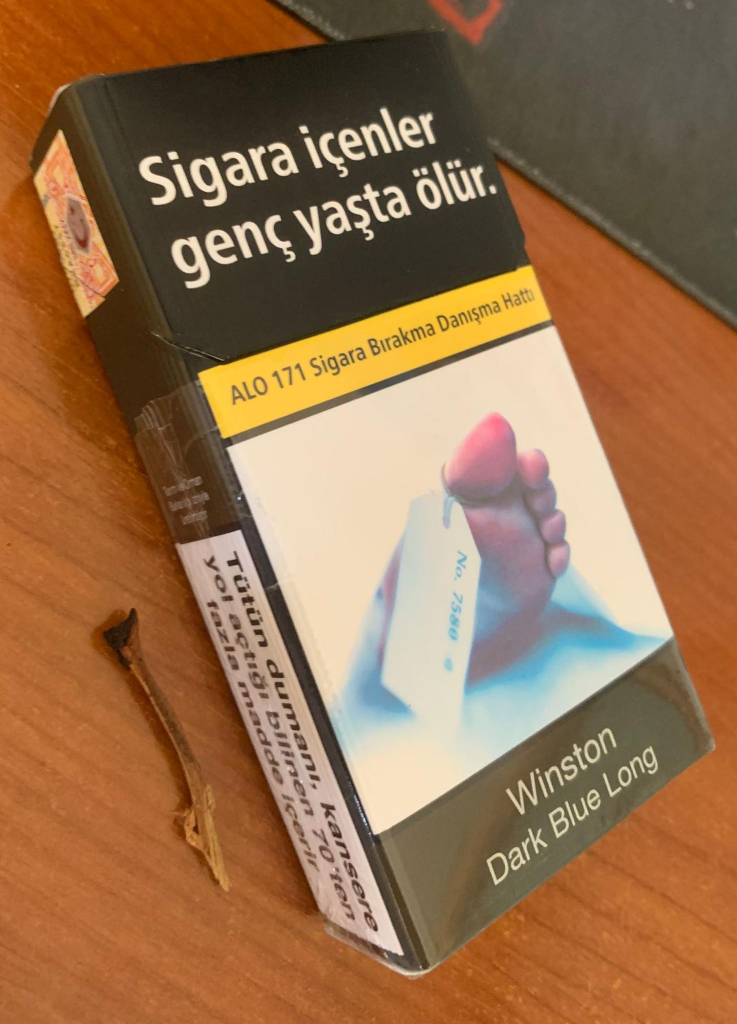 JTI Winston Dark Blue Sigara Kalitesi - Şikayetvar