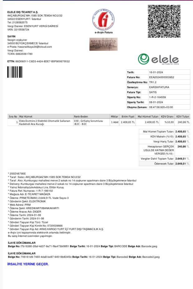 Elele Baby Hatalı Ürün Değişim İstiyorum - Şikayetvar