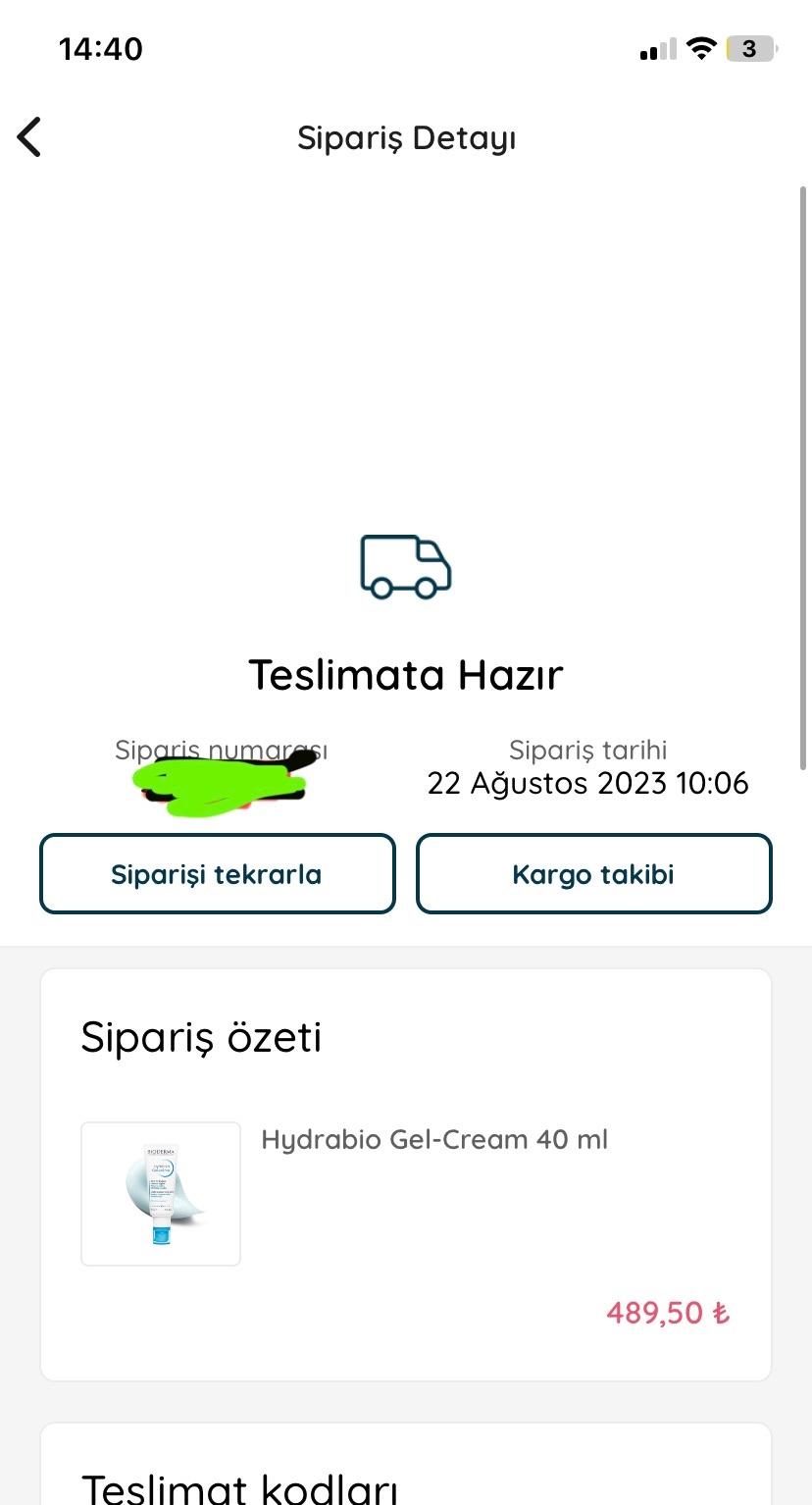 Bioderma Naos Star Hediye Ürün Değişimi - Şikayetvar