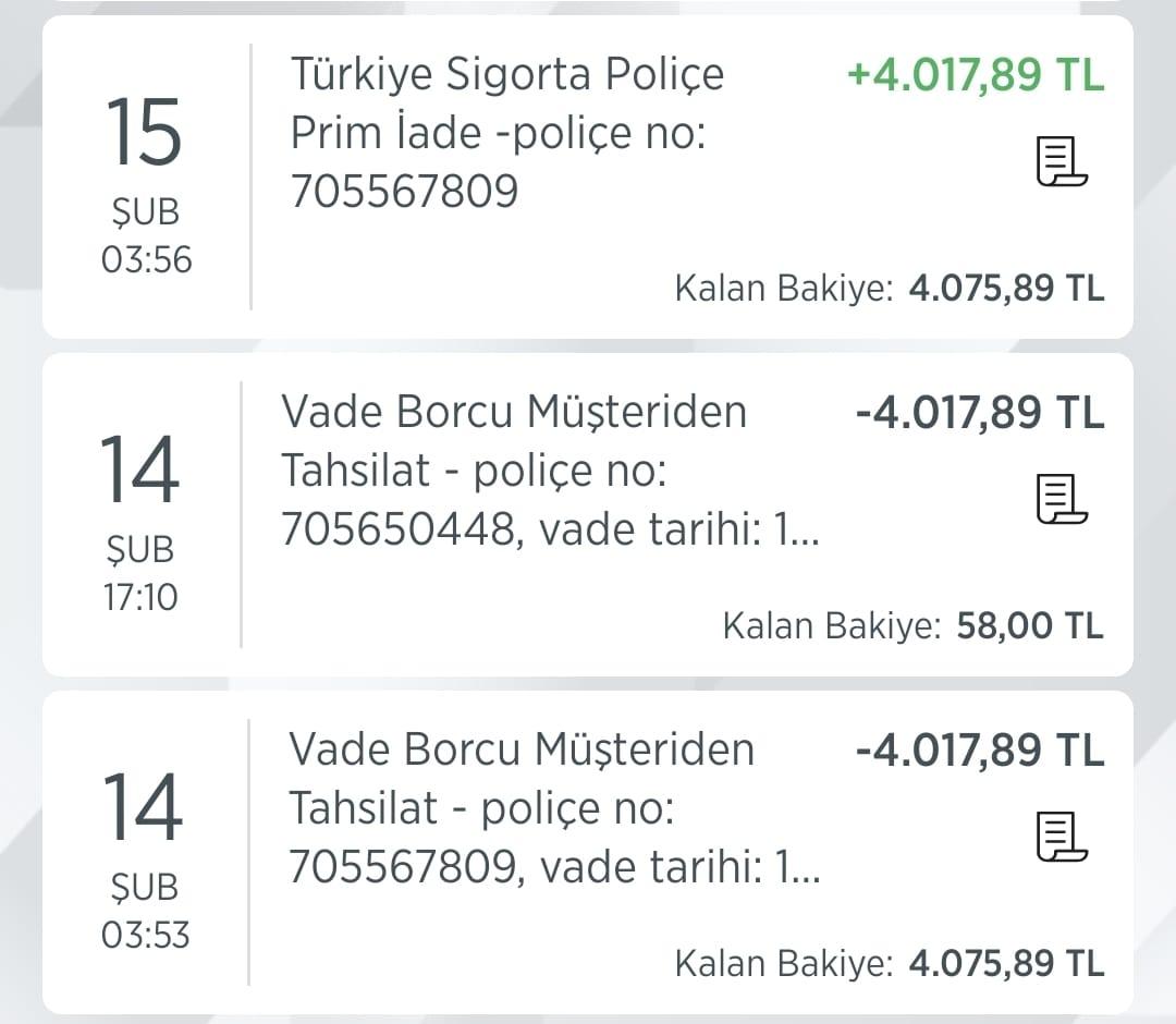 Türkiye Sigorta Sigorta TOKİ Konut Sigortası Bilgim Dışında Yenilenmesi ...
