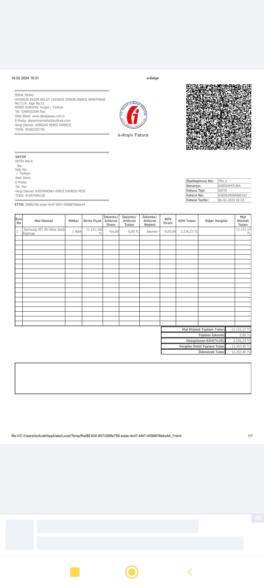 Pazarama Ve İdeal Pasaj Mağduriyeti - Şikayetvar