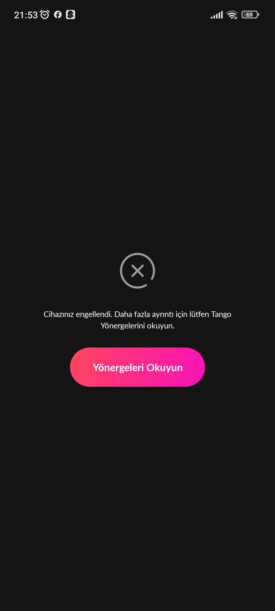 Tango Live Cihaz Engeli Yedim - Şikayetvar