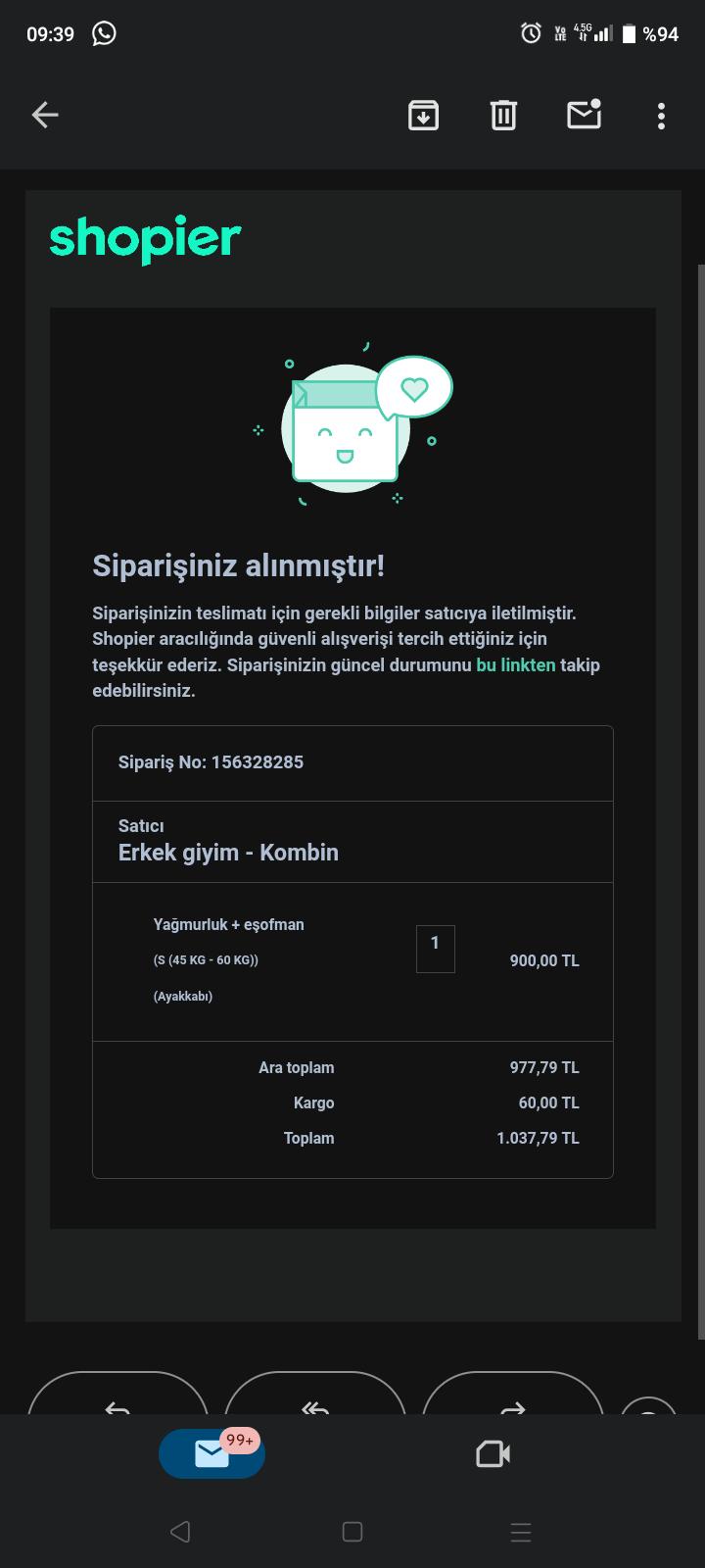 Shopier'den Alışveriş Yaptım 1 Haftadır Ürünü Kargolamıyorlar - Şikayetvar
