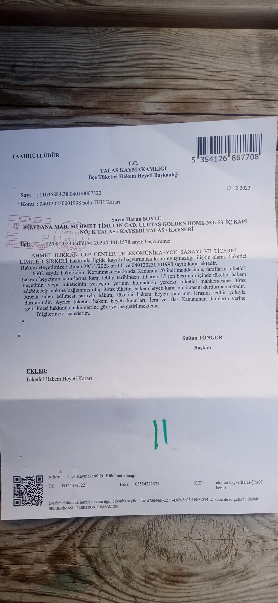 Turkcell Pasaj Pişmanlıktır Sattığı Ürünün Arkasında Durmuyorlar ...