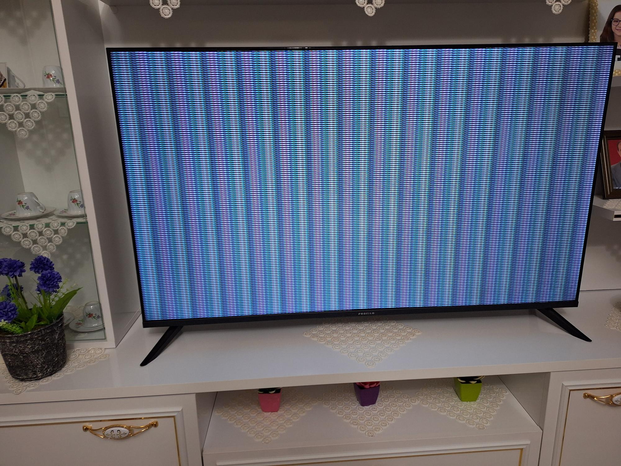 Profilo TV Android TV Ekranda Beliren Çizgiler - Şikayetvar