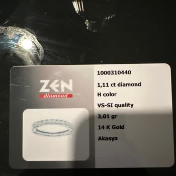 Zen Diamond'ın Yüzük Montürünü Ve Ürün Gramajını Değiştirmesi - Şikayetvar