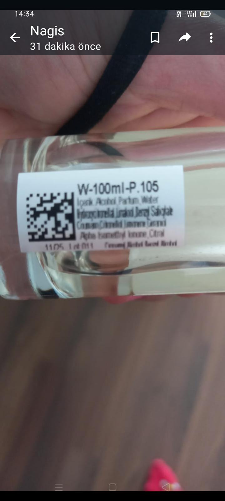 Mad Parfüm Korkmayan P. 105 Numaralı Parfüm - Şikayetvar