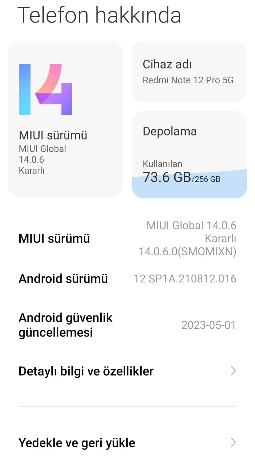 Xiaomi Redmi Note 12 Pro 5G NFC Var Ama Temassız Ödeme Yapamıyorum ...