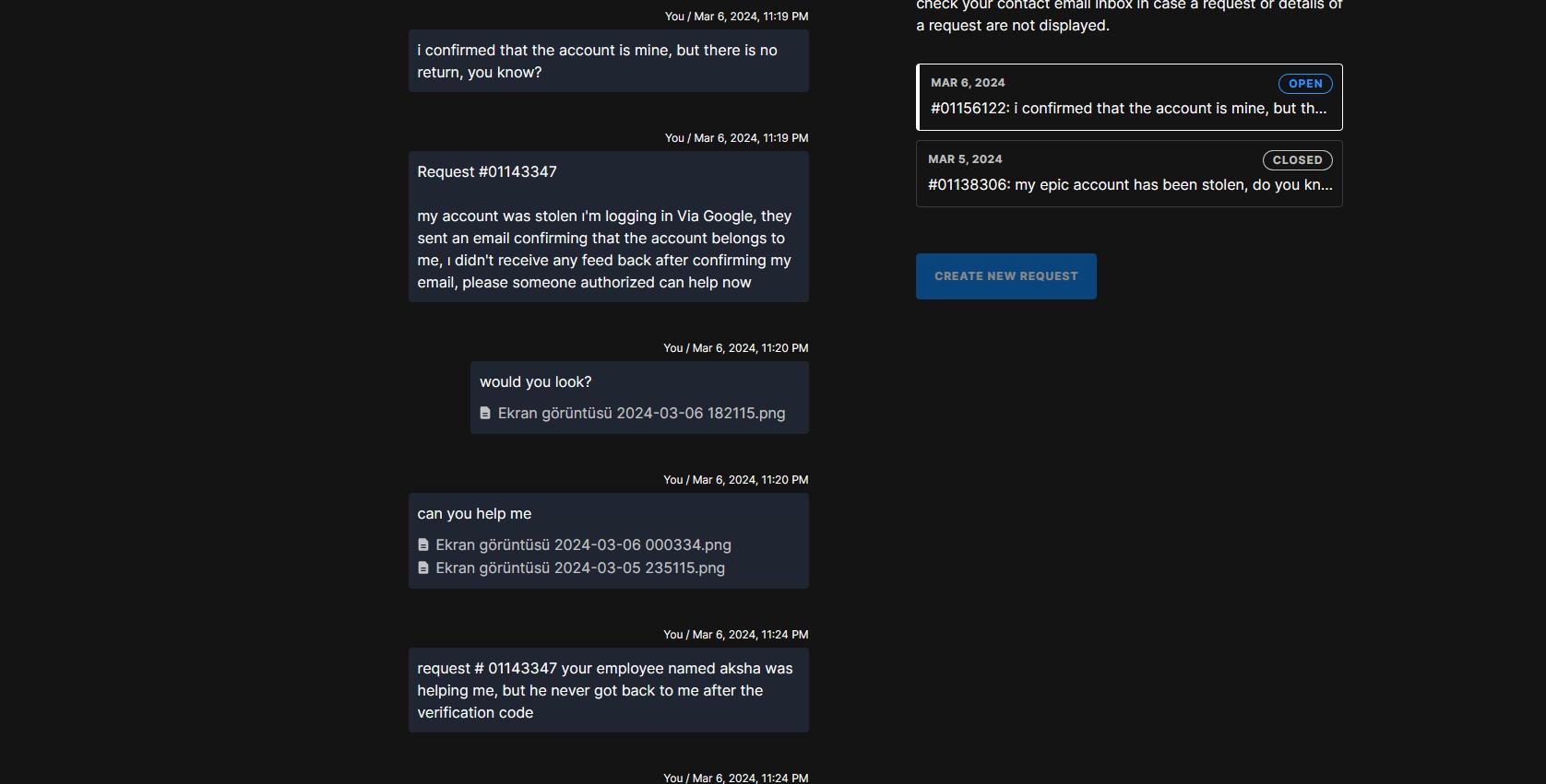 Epic Games Account Recovery Error - Xolvie