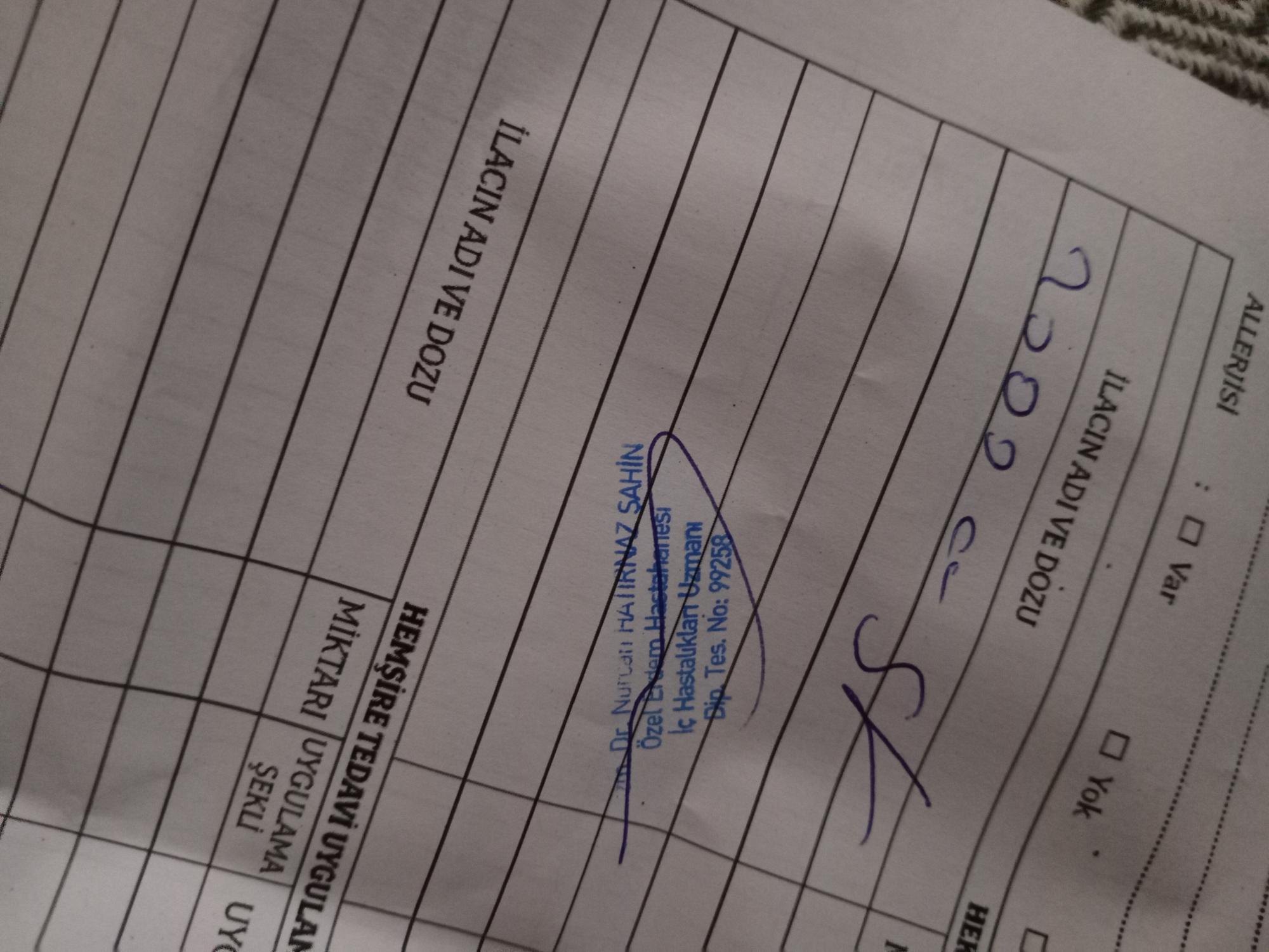 Erdem Hastanesi Hastanede Yaşanan İlaç Yan Etkisi Ve Hizmet Mağduriyeti ...