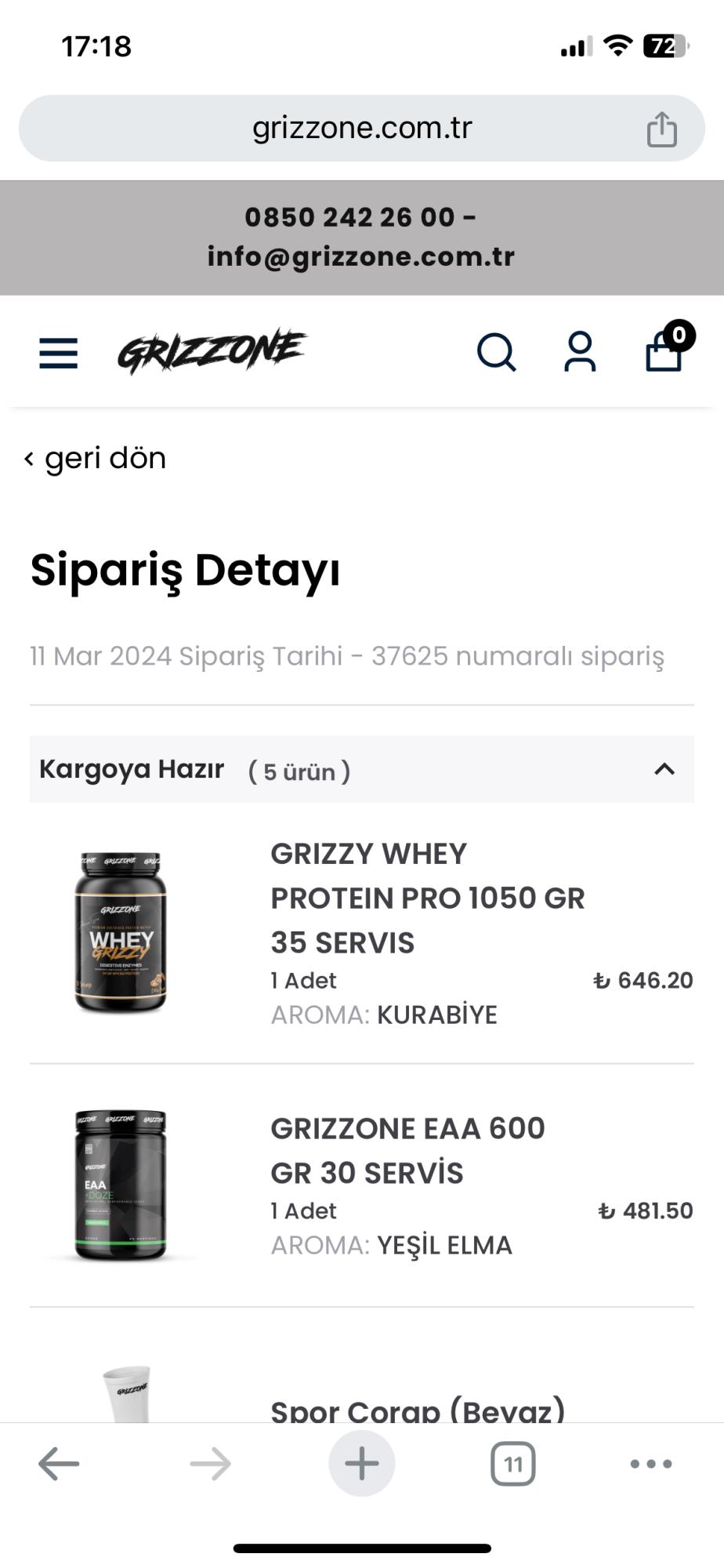 Grizzone 4 Gündür Kargoya Hazır Bekleyen Bir Daha Asla Verilmeyecek ...