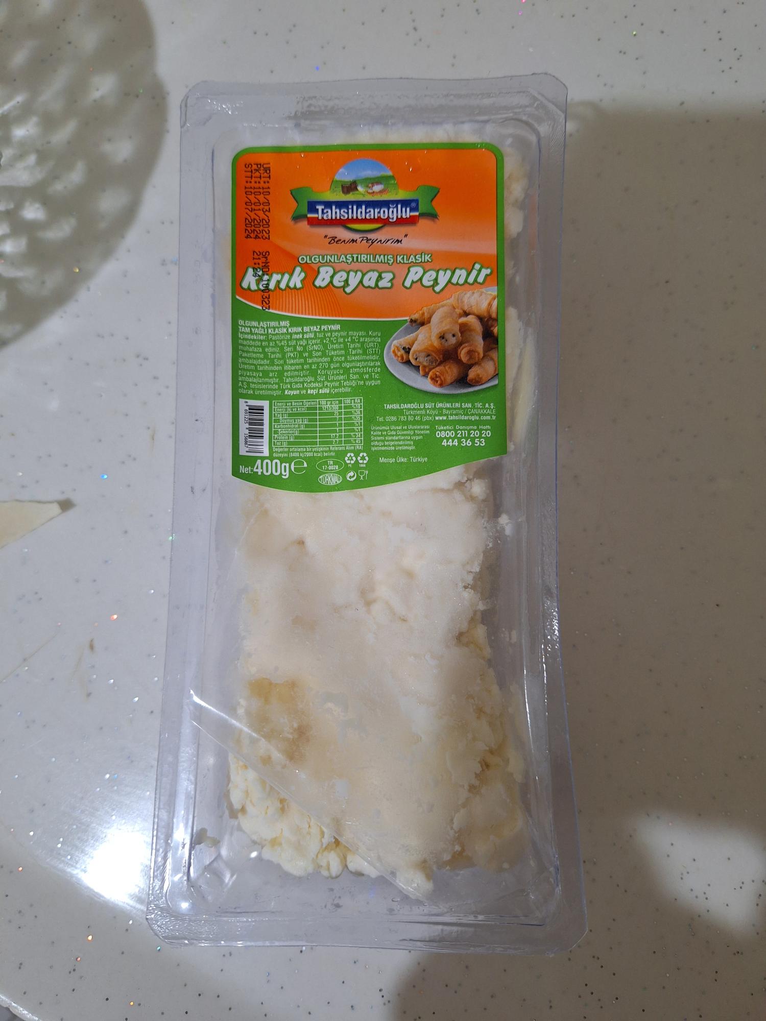 Tahsildaroğlu Kırık Beyaz Peynirde Koku - Şikayetvar