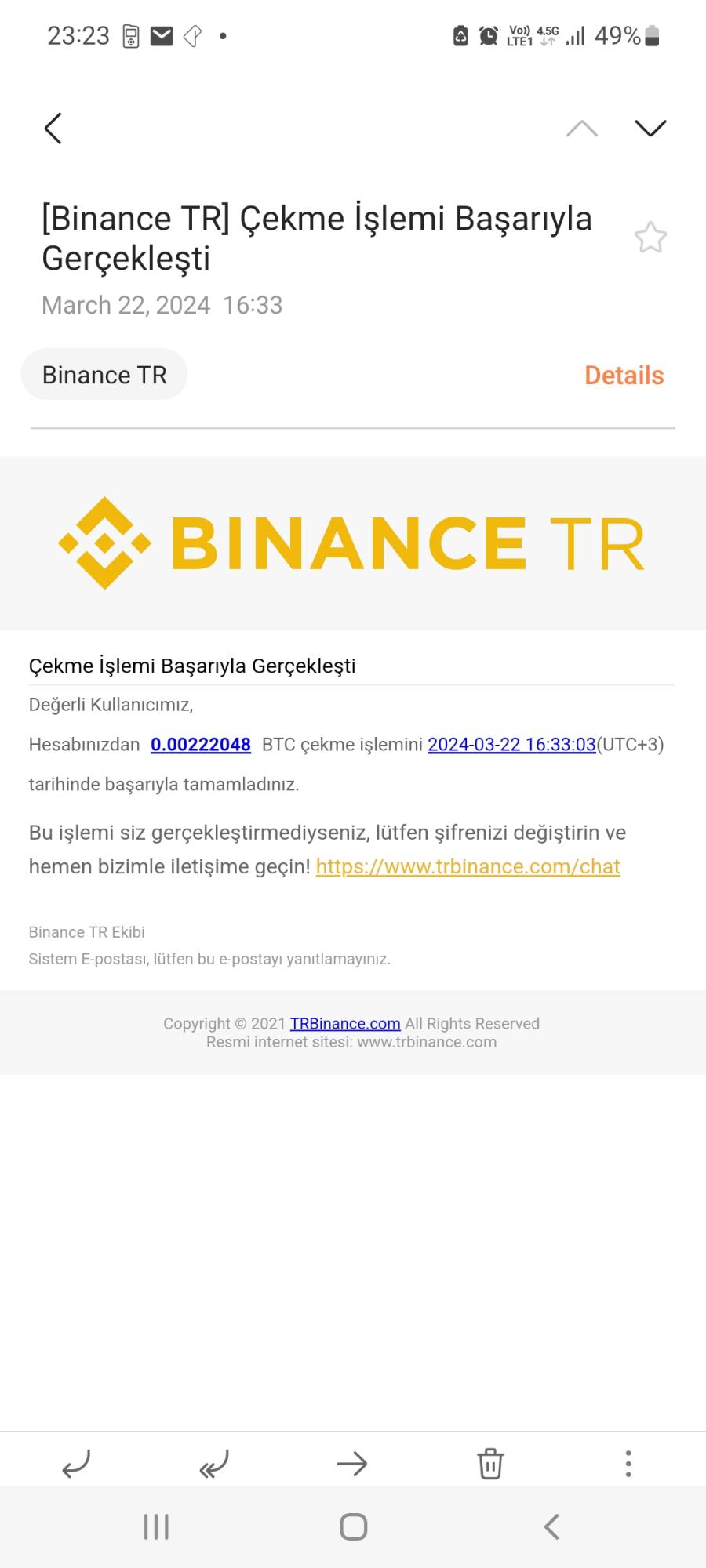 Çözüldü: Binance TR De Param Yok Oldu - Şikayetvar