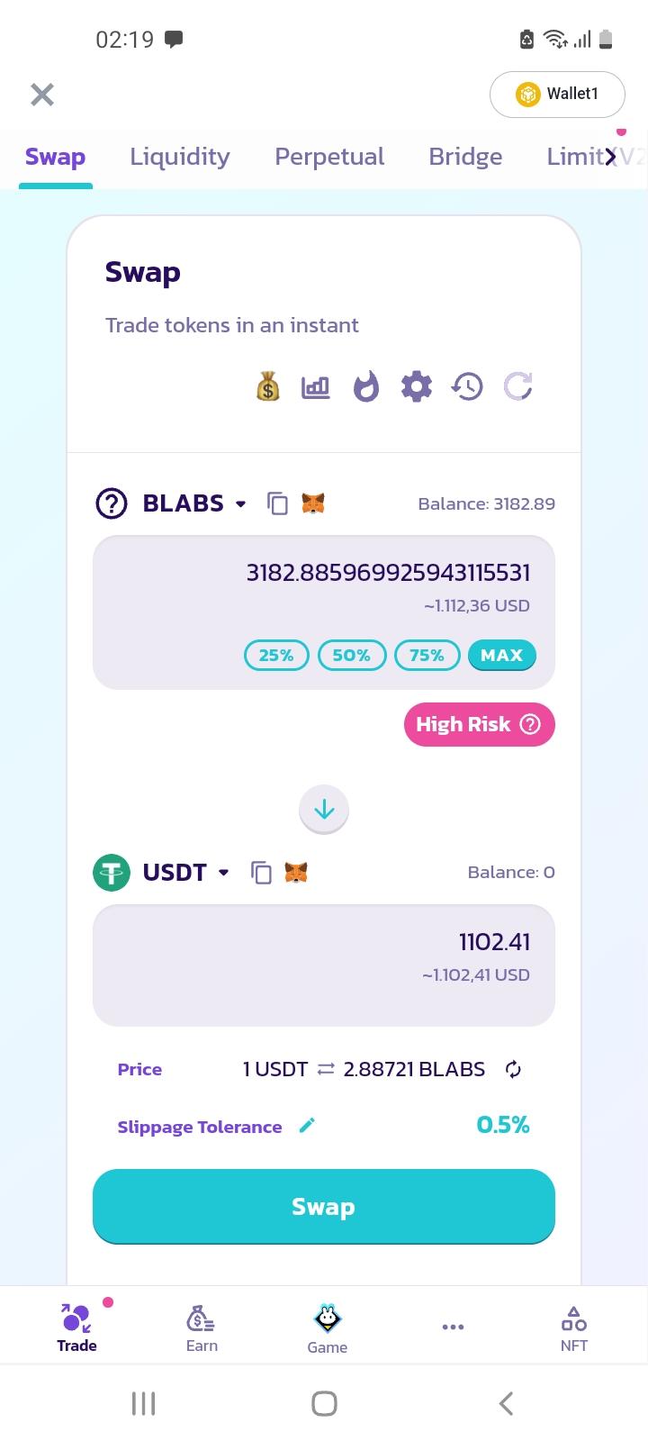 PancakeSwap Satılamayan Blabs Coin Mağduriyeti - Şikayetvar