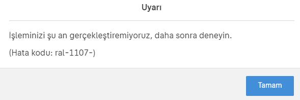 Sahibinden (Hata Kodu: Ral-1107-) Hatası - Şikayetvar