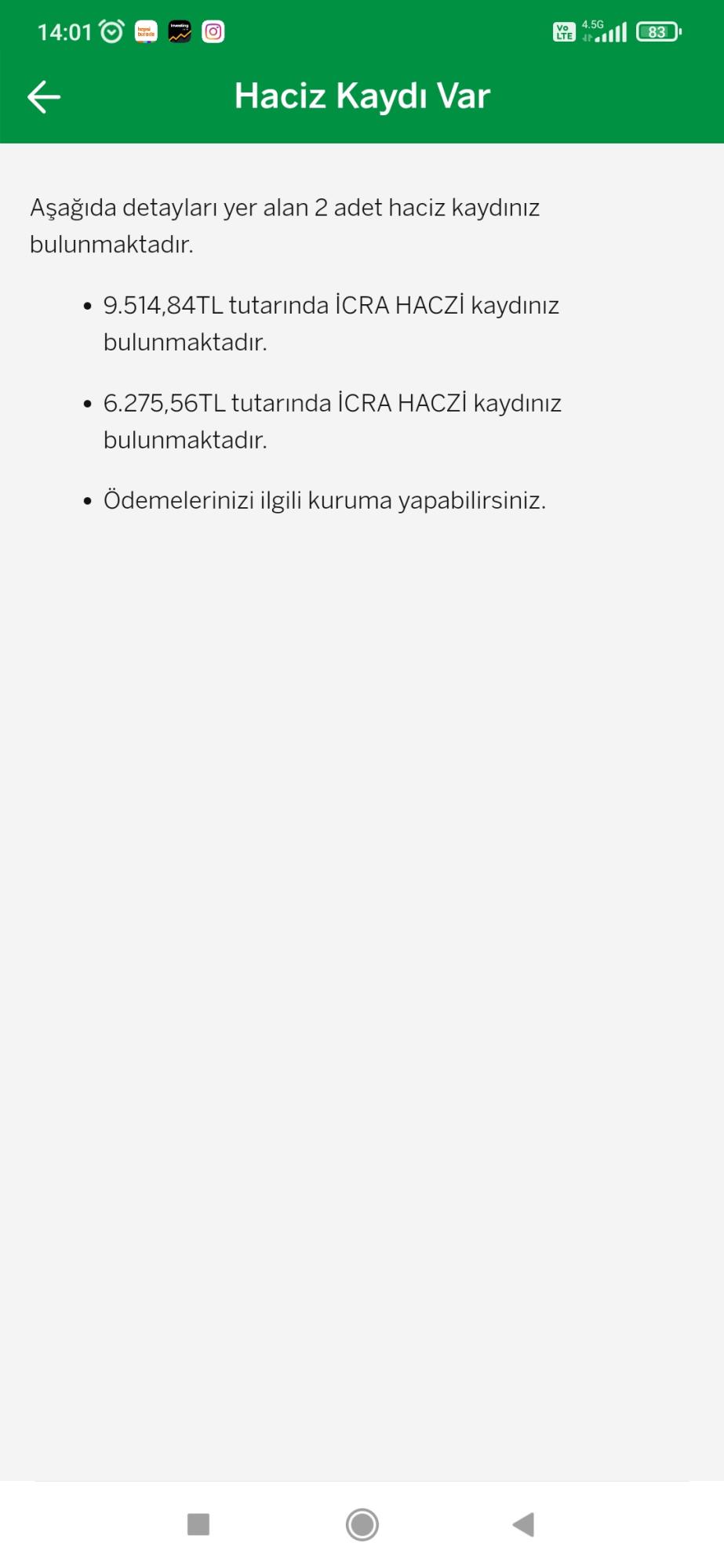 E-Devlet (Turkiye.gov.tr) İcra Dosyası - Şikayetvar